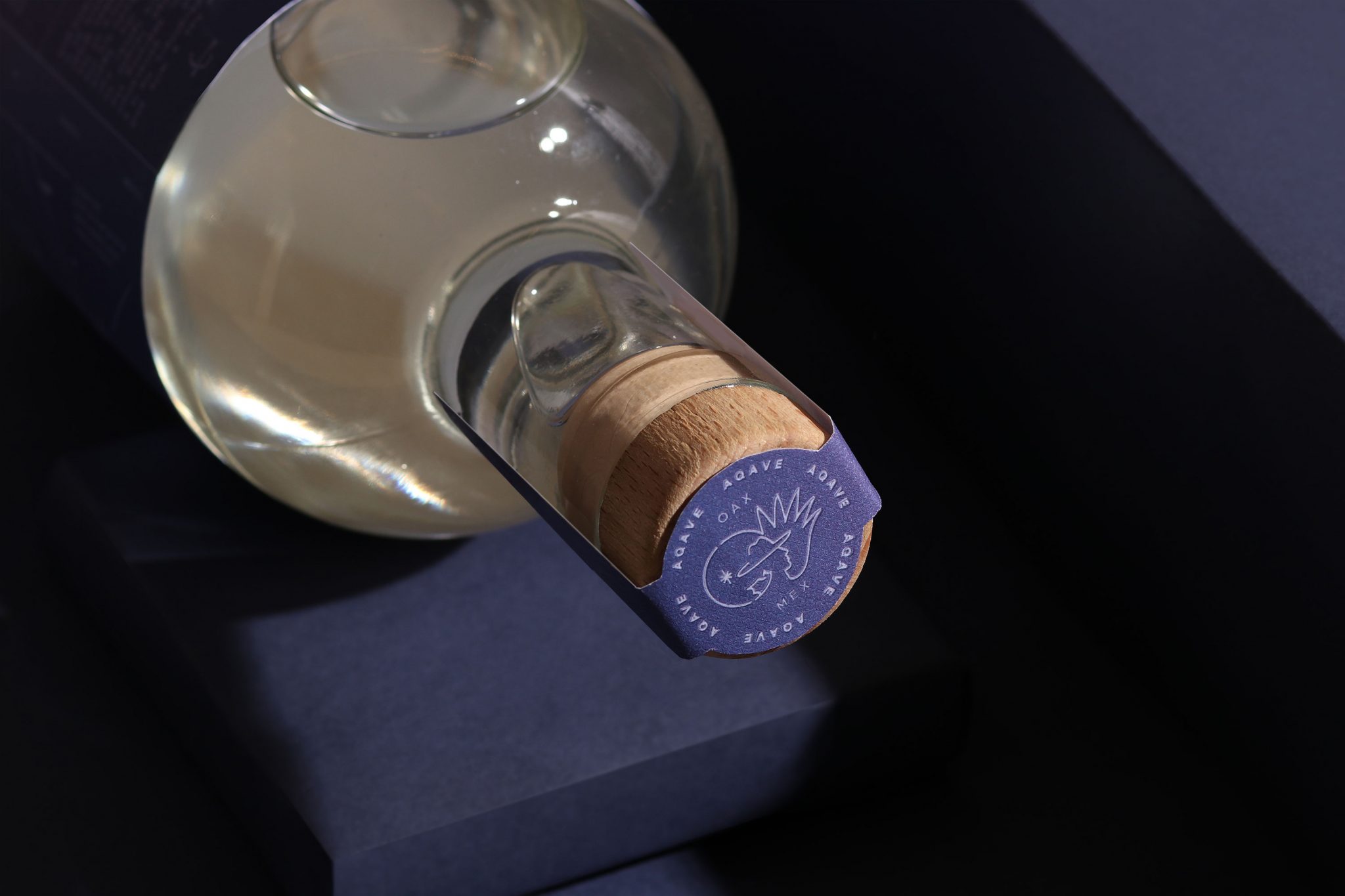 AQAVE spirits distilled from agave [mezcal] - TORO PINTO